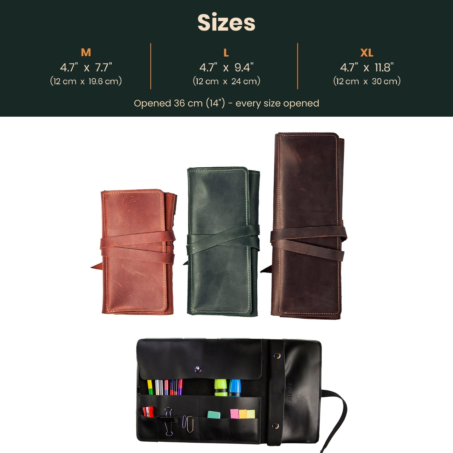 Leather Pencil Case – Pikore