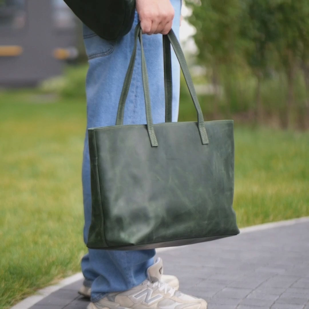 Leather Squash Racket Bag - Paddle Cover, Ball Case | Pikore